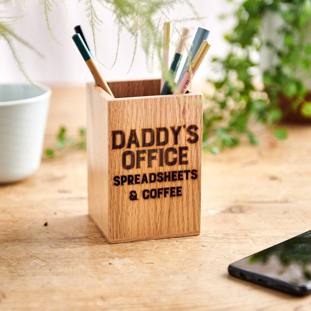 Personalised Pen Pots – Sunday's Daughter
