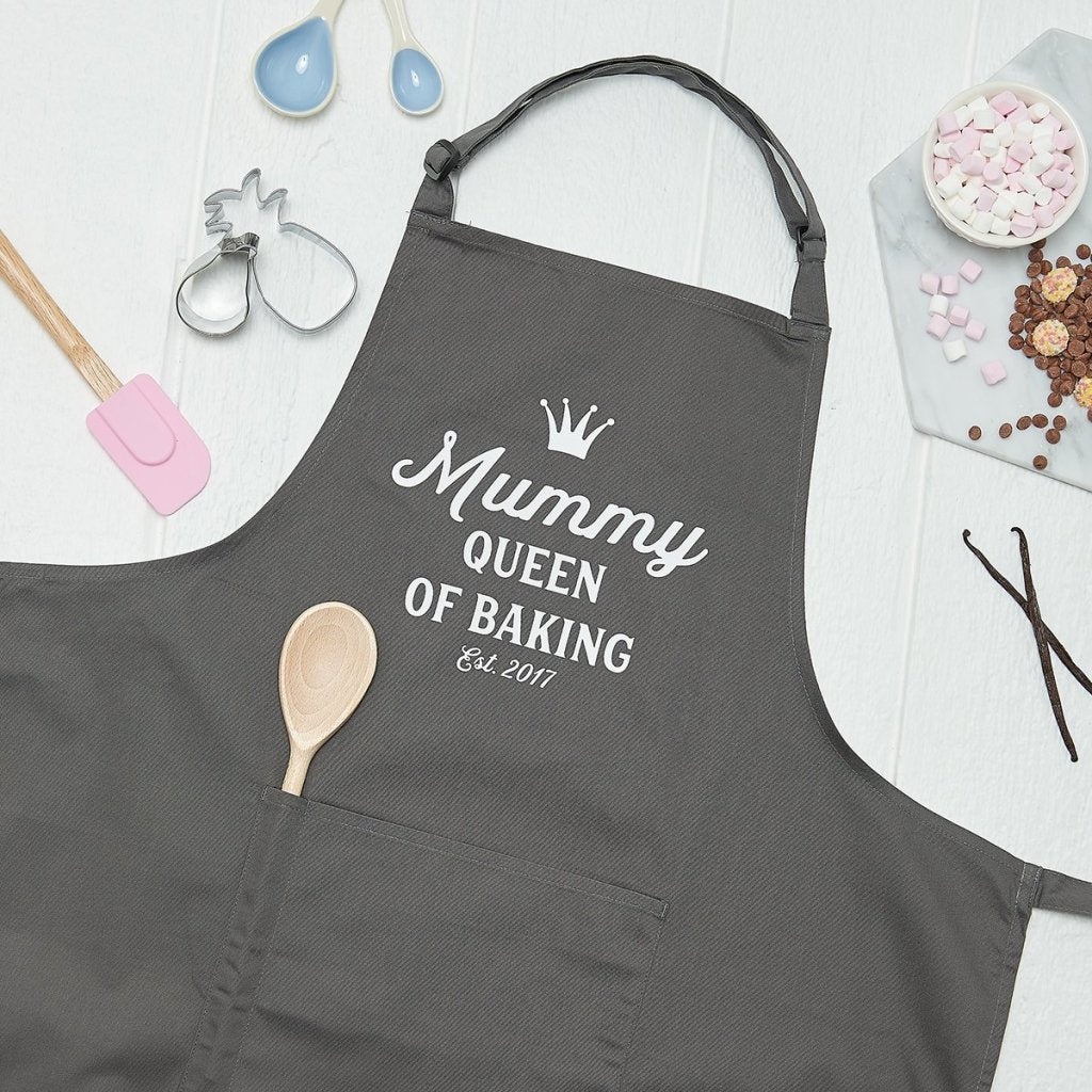 Personalised Queen Of Baking Kitchen Apron - Sunday's Daughter